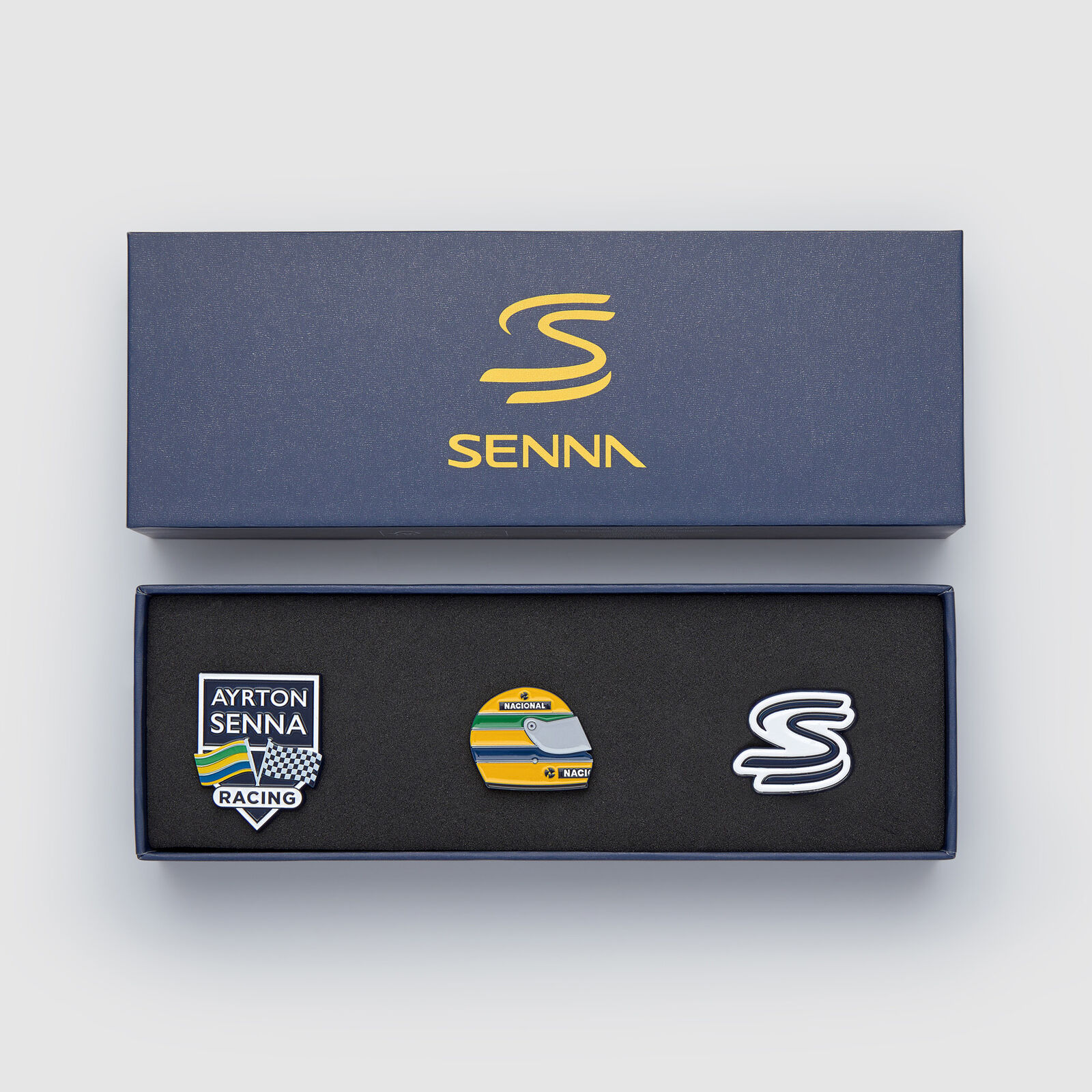 Pin Badge Set - Ayrton Senna | Fuel For Fans