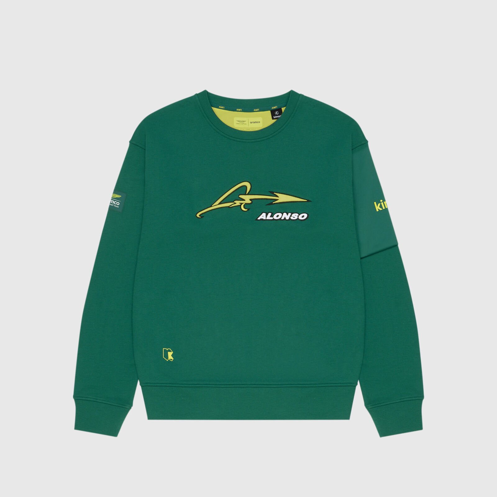 Kimoa Alonso Logo Sweatshirt - Aston Martin F1 Team | Fuel For Fans