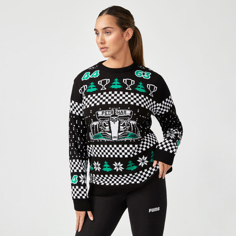 Christmas Sweater - Mercedes-AMG F1 | Fuel For Fans