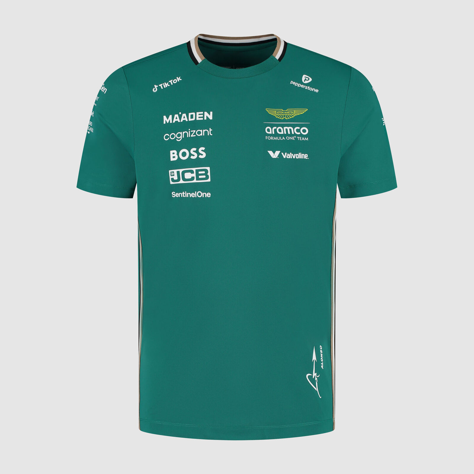 2025 Fernando Alonso Driver T-shirt - Aston Martin F1 Team | Fuel For Fans