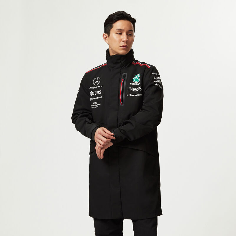 2023 Team Rain Jacket - Mercedes-AMG F1 | Fuel For Fans