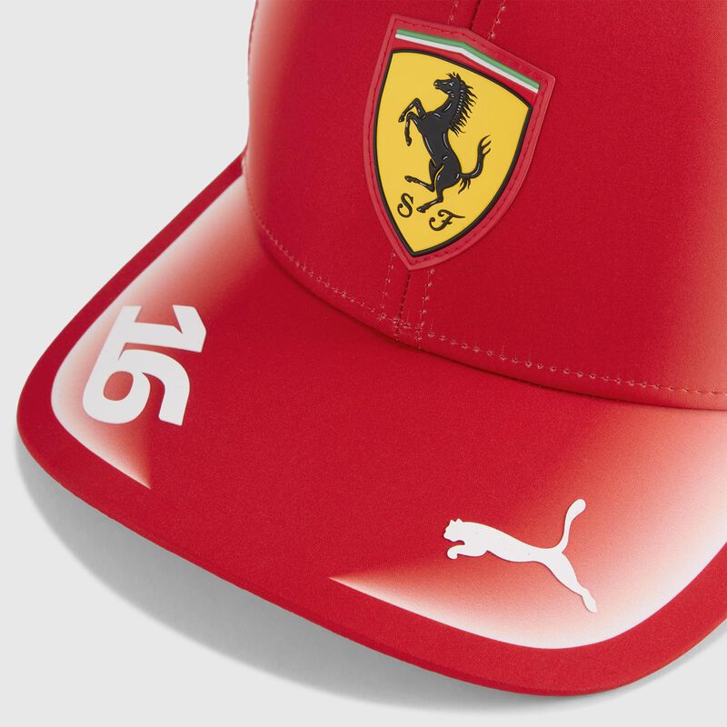 PUMA 2026 Charles Leclerc Cap - Scuderia Ferrari F1 | Fuel For Fans