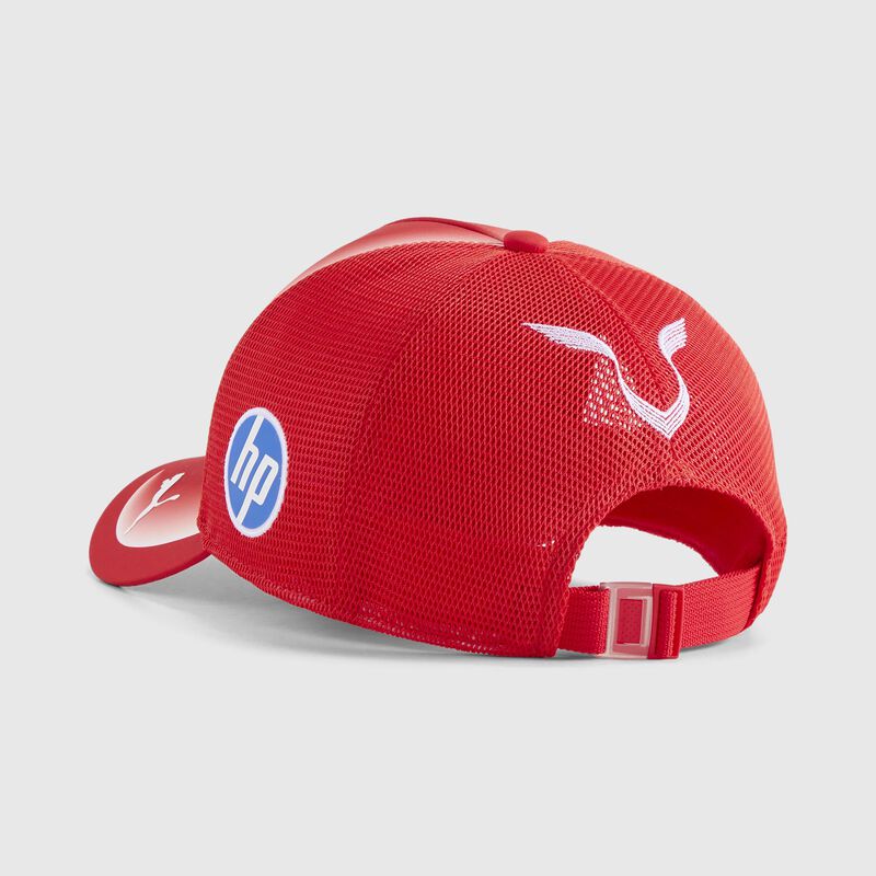 PUMA 2026 Lewis Hamilton Trucker Cap - Scuderia Ferrari F1 | Fuel For Fans