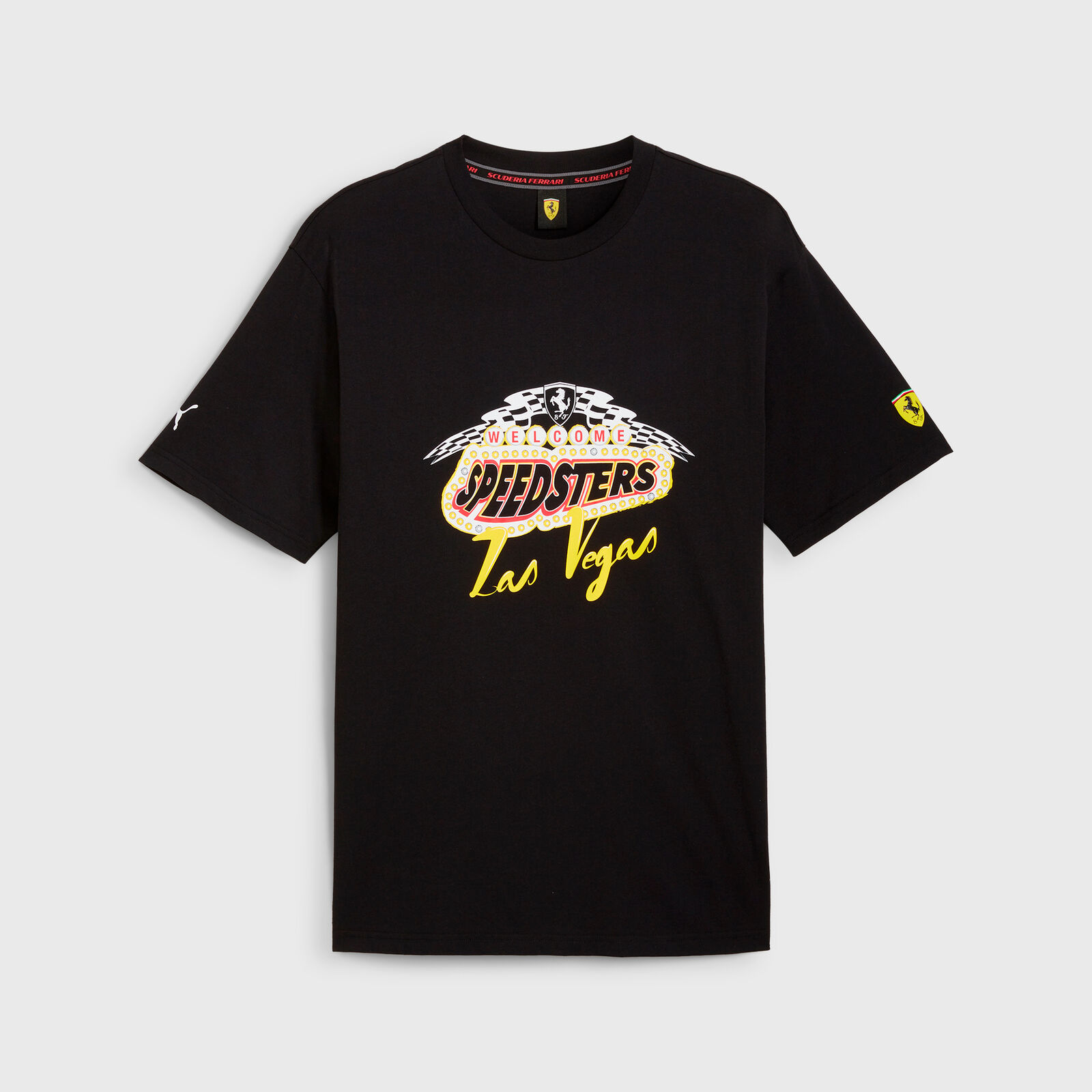 PUMA 2023 Las Vegas GP Garage Crew T-shirt - Scuderia Ferrari F1 | Fuel ...