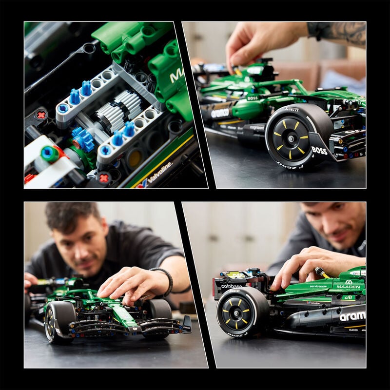 LEGO Technic Aston Martin Aramco AMR25 F1 Car - Aston Martin F1 Team ...