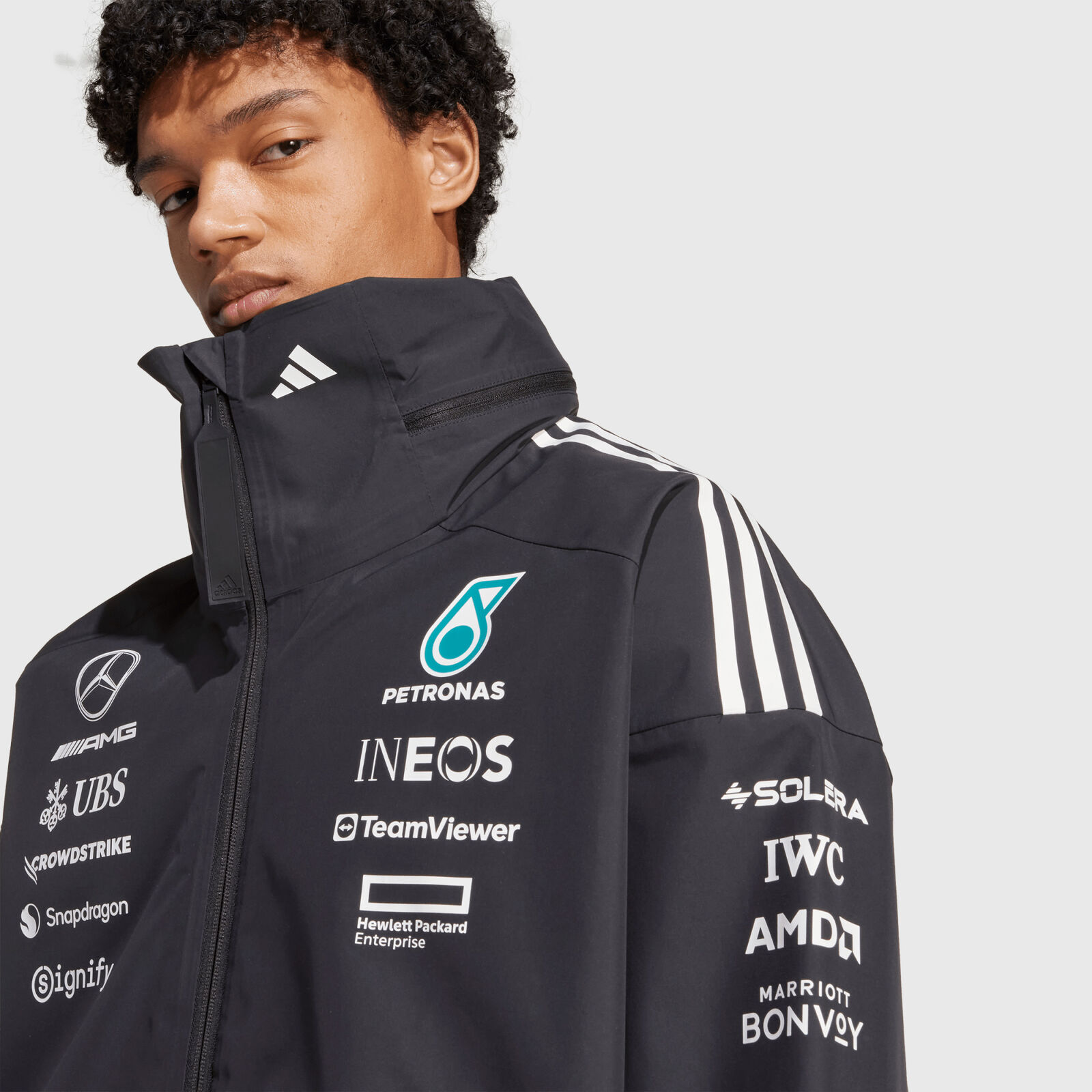 adidas 2025 MYSHELTER teamjack - Mercedes-AMG F1 | Fuel For Fans