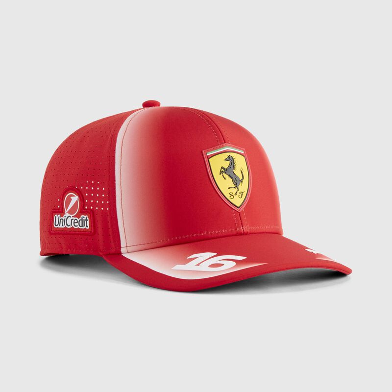 PUMA 2026 Charles Leclerc Cap - Scuderia Ferrari F1 | Fuel For Fans
