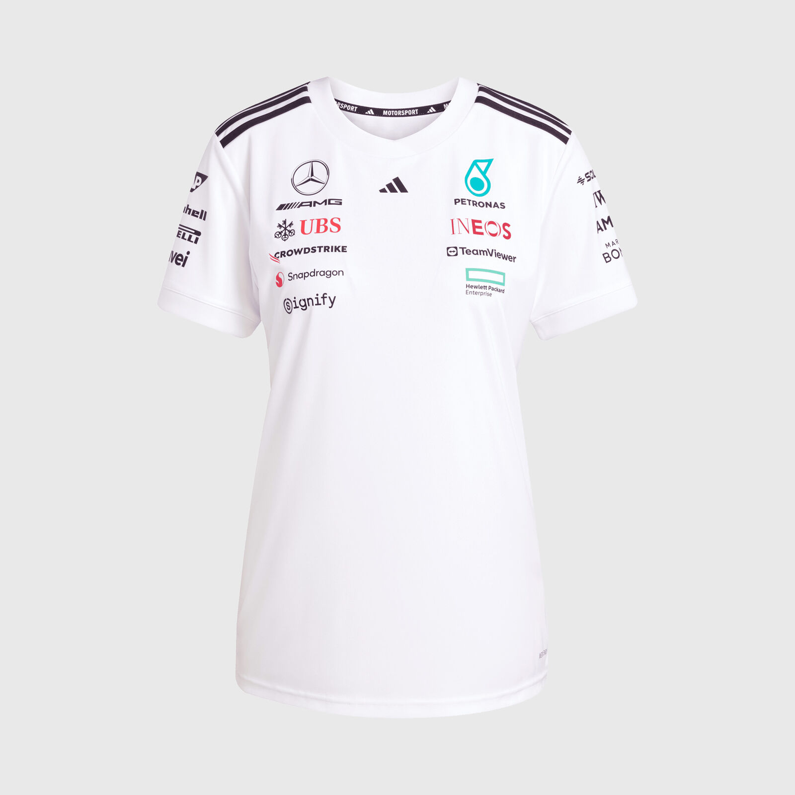 Women's adidas 2025 Driver T-shirt - Mercedes-AMG F1 | Fuel For Fans