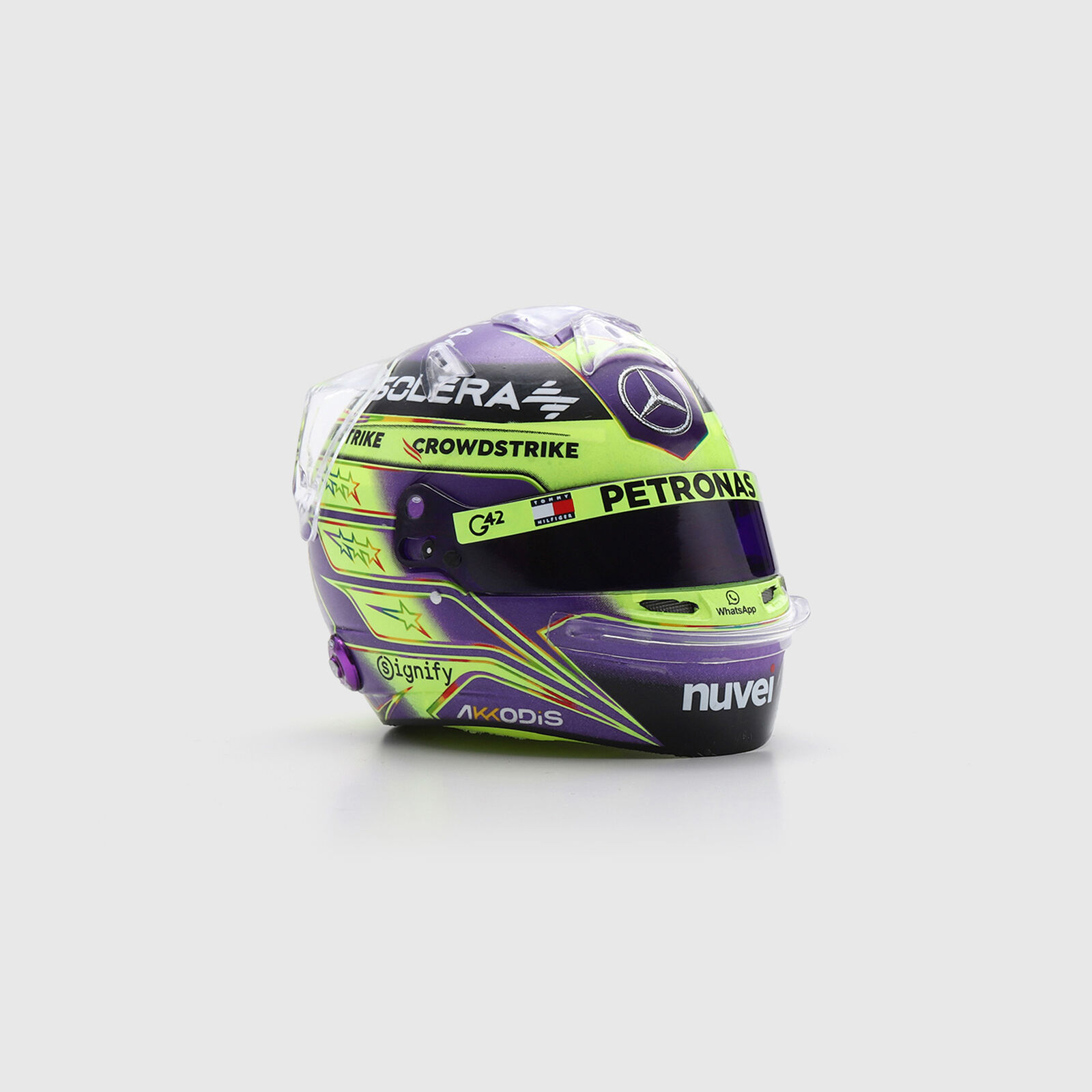 2024 Lewis Hamilton 1:5 Scale Helmet - Mercedes-AMG F1 | Fuel For Fans