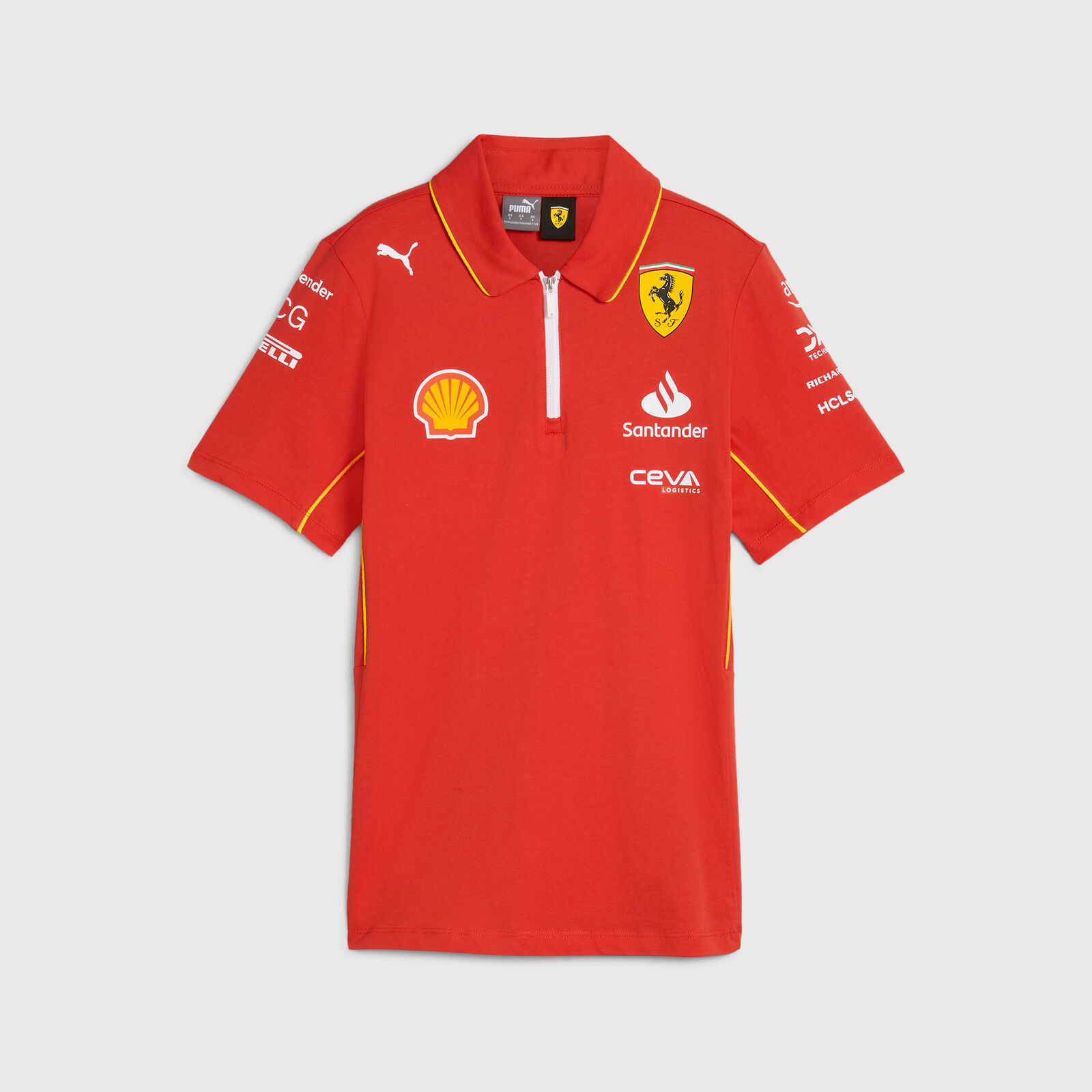 Women's 2024 Team Polo - Scuderia Ferrari F1 | Fuel For Fans