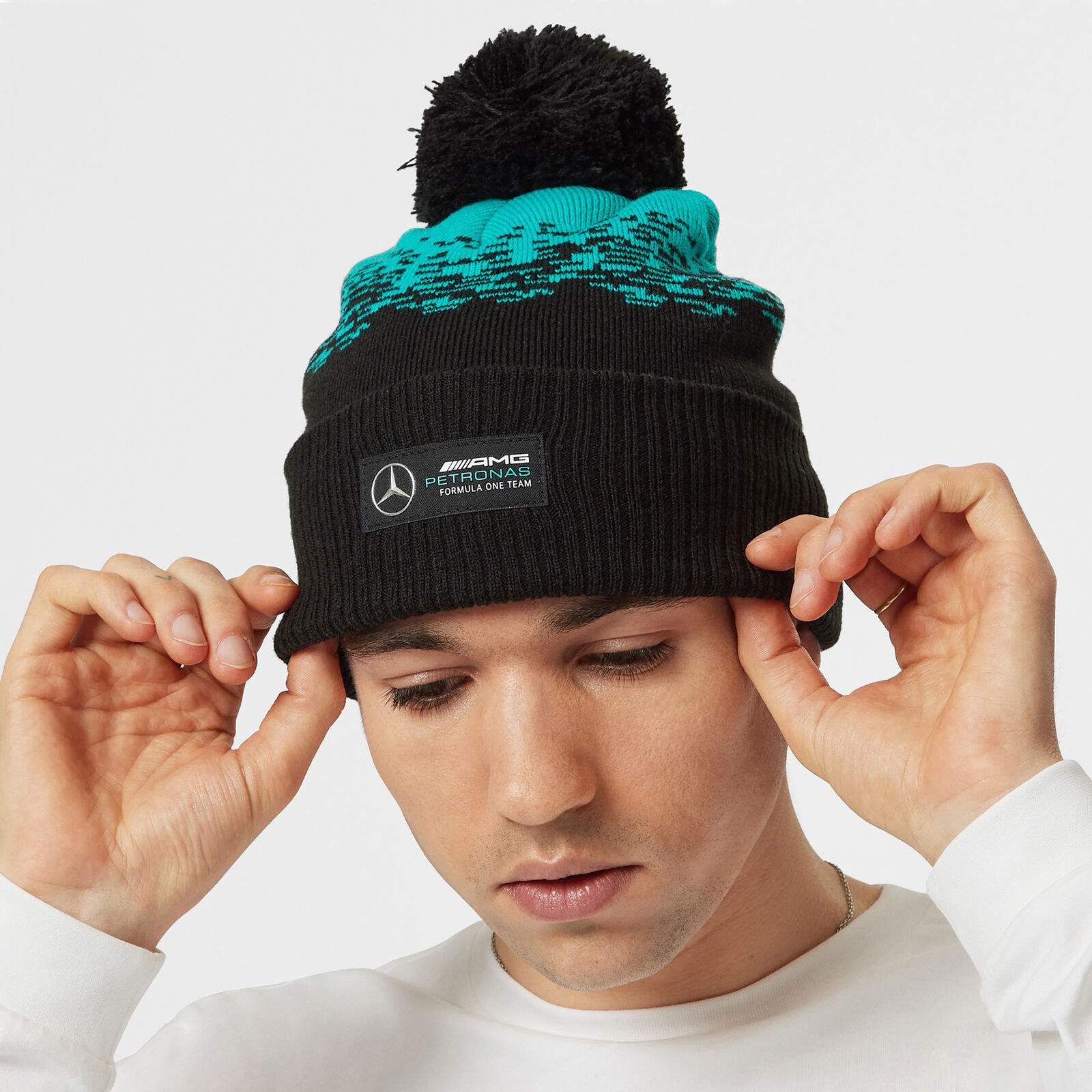 Bobble Beanie - Mercedes-AMG F1 | Fuel For Fans