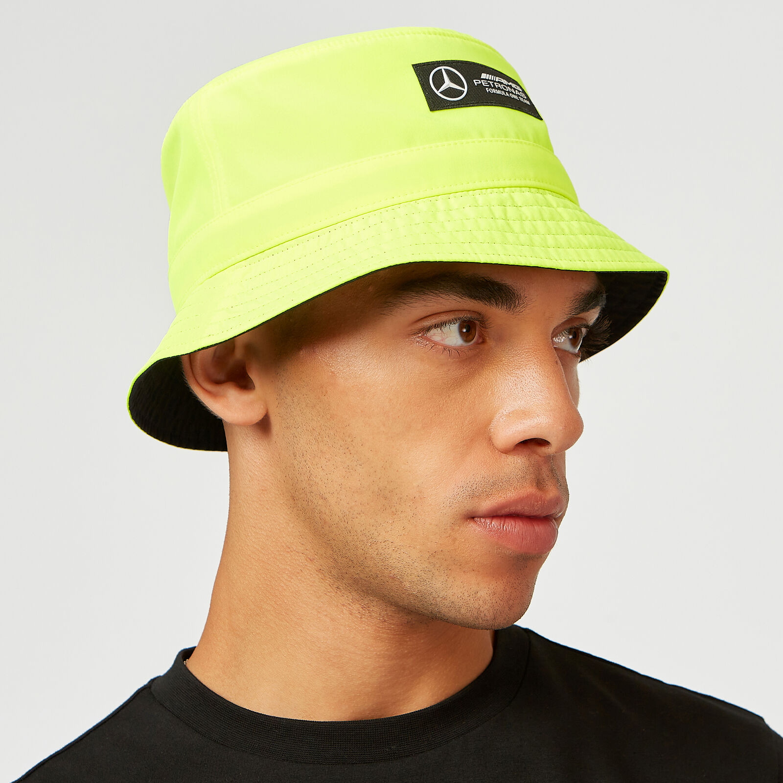 Lewis Hamilton Neon Bucket Hat - Mercedes-AMG Petronas | Fuel For Fans