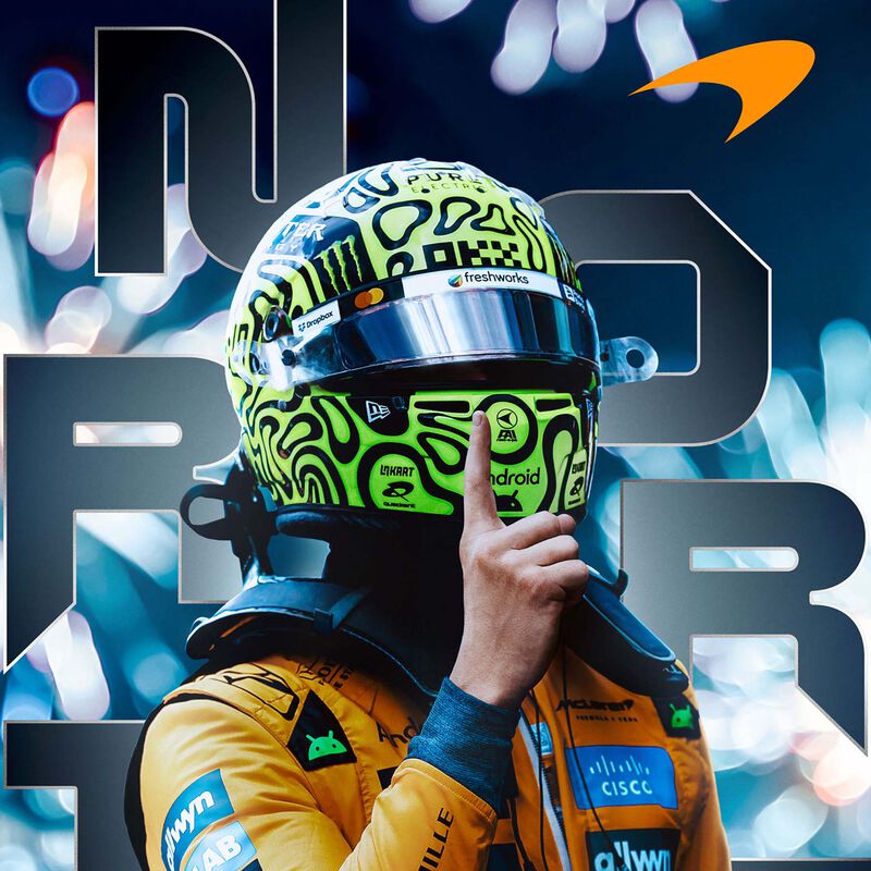 2025 Lando Norris Drivers’ World Champion Offizielles Poster - McLaren ...