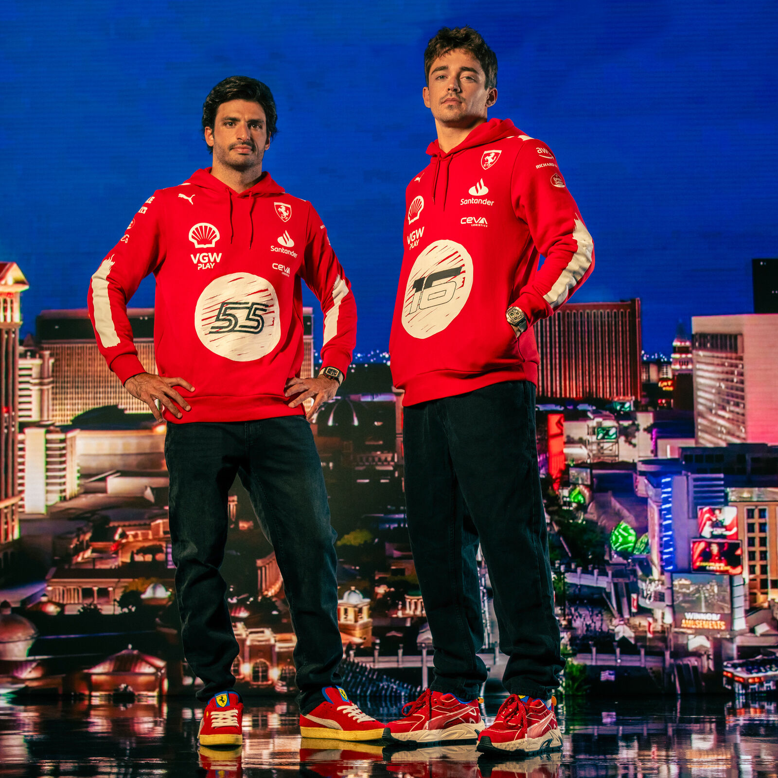 PUMA x Joshua Vides Las Vegas GP Hoodie - Scuderia Ferrari F1 | Fuel ...