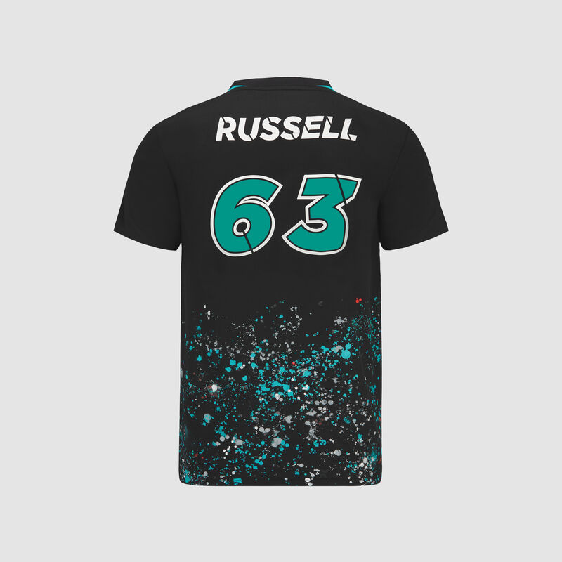 George Russell #63 Sports T-Shirt - Mercedes-AMG Petronas | Fuel For Fans