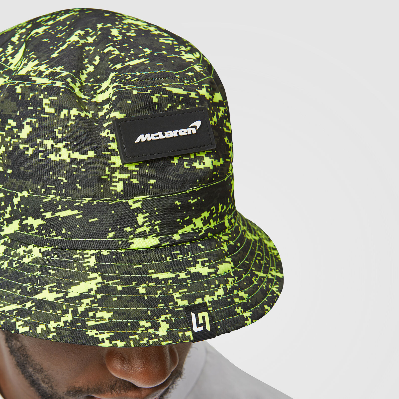 Lando Norris Glitch Bucket Hat - McLaren F1 | Fuel For Fans