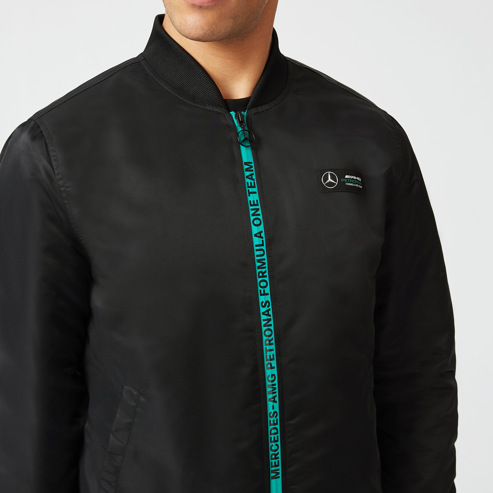 Lightweight Padded Bomber Jacket - Mercedes-AMG Petronas | Fuel For Fans