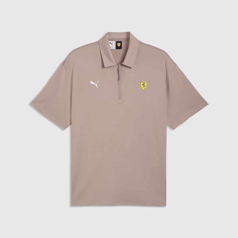 PUMA Charles Leclerc Cloudspun Polo - Scuderia Ferrari F1 | Fuel For Fans