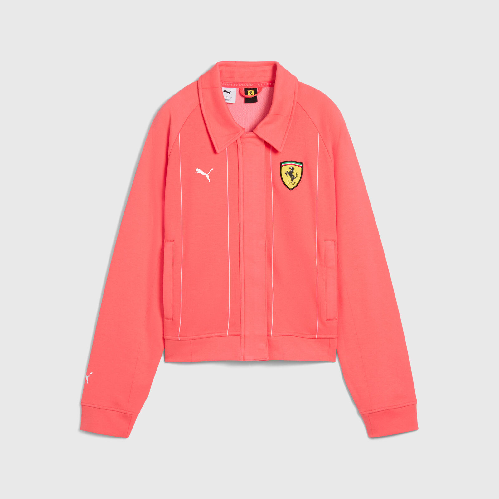 Women's PUMA LS Race Jacket - Scuderia Ferrari F1 | Fuel For Fans