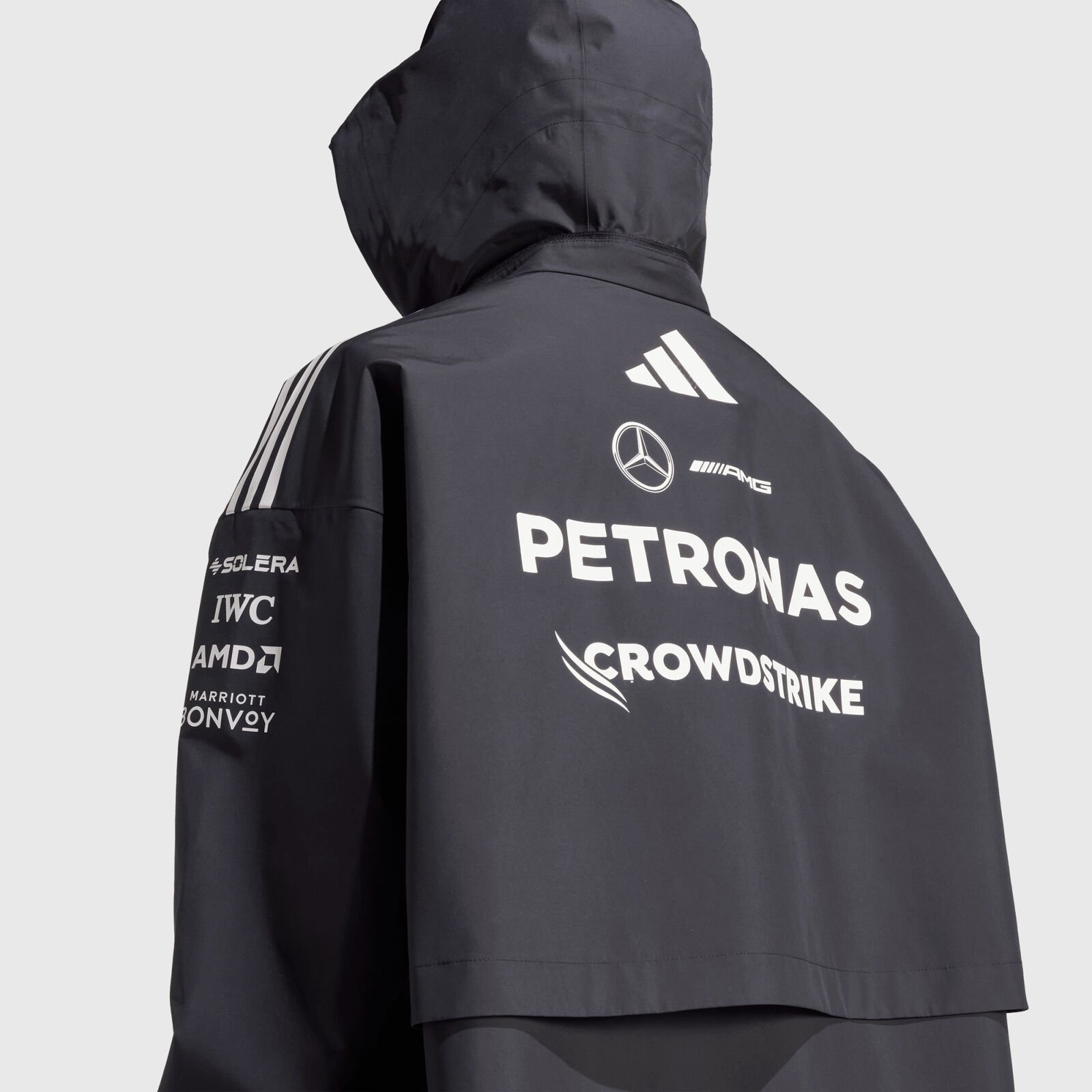 adidas 2025 MYSHELTER Team Jacket - Mercedes-AMG F1 | Fuel For Fans