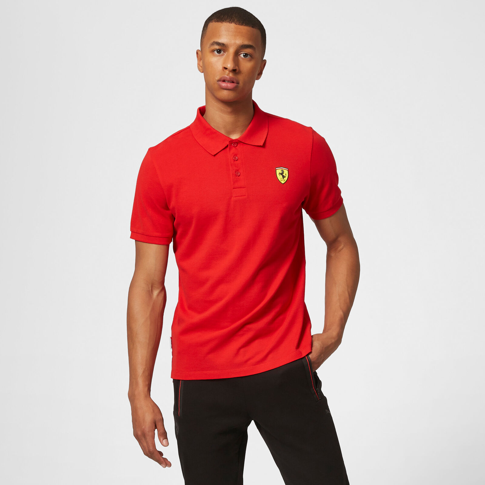 Classic Logo Polo - Scuderia Ferrari | Fuel For Fans