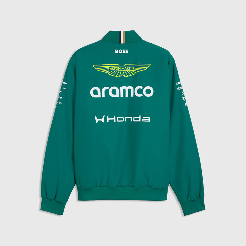 2026 Replica Team Bomber Jacket - Aston Martin F1 Team | Fuel For Fans