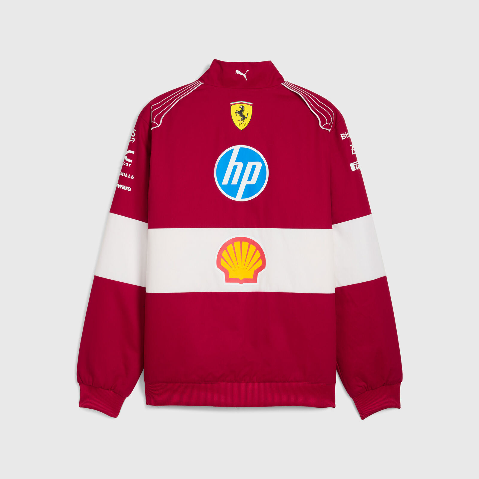 PUMA 2025 Team Vintage Jacket - Scuderia Ferrari F1 | Fuel For Fans