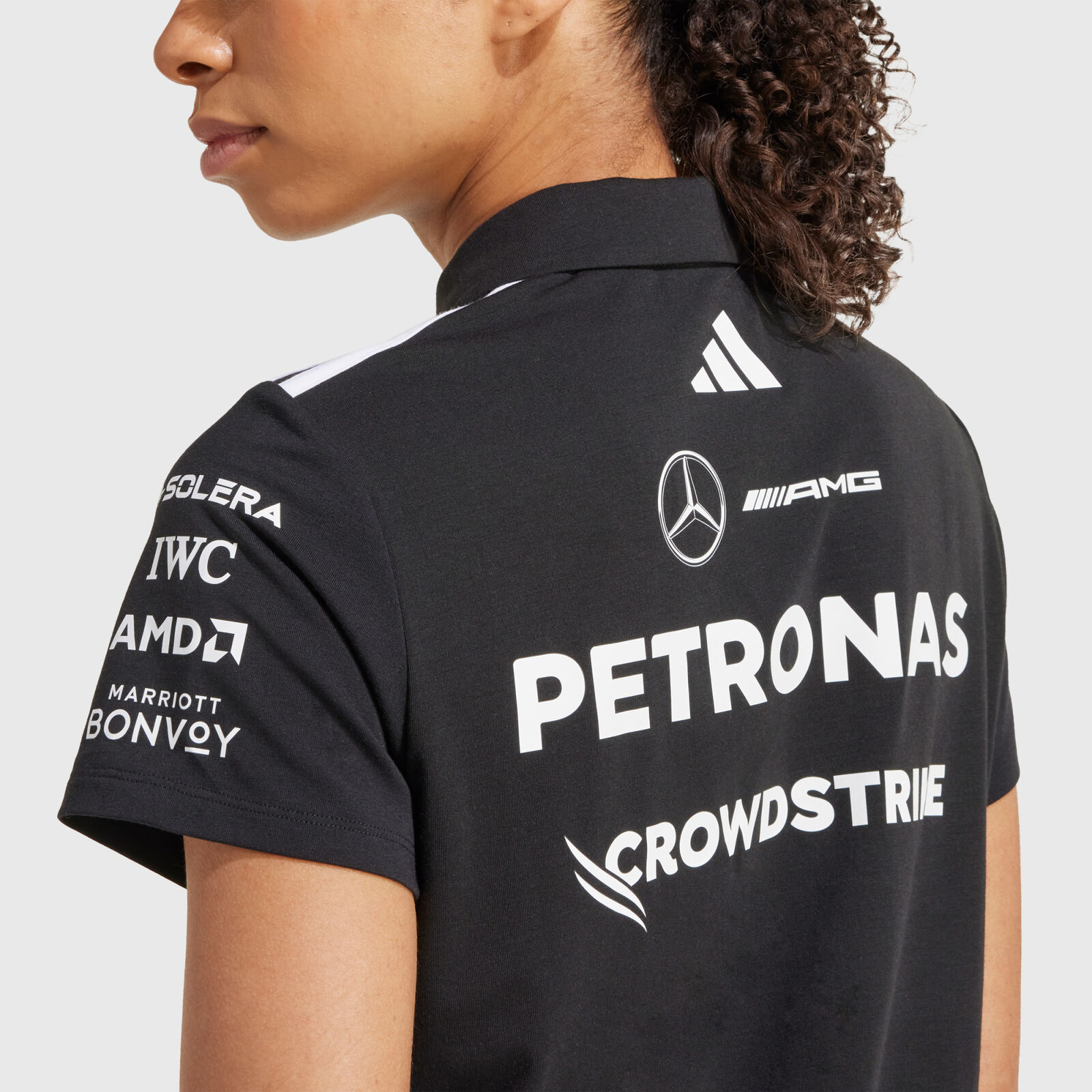 Women's adidas 2025 Team Polo - Mercedes-AMG F1 | Fuel For Fans