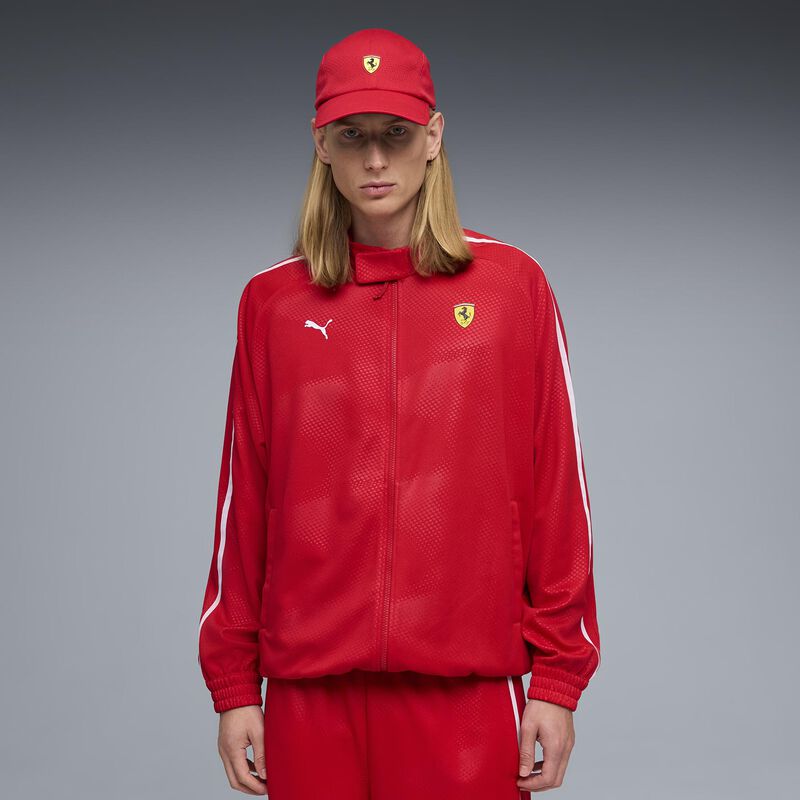 PUMA T7 Track Jacket - Scuderia Ferrari F1 | Fuel For Fans