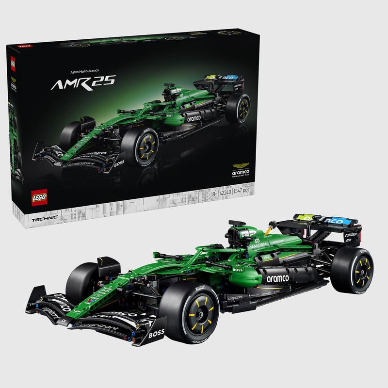 LEGO Technic Aston Martin Aramco AMR25 F1 Car - Aston Martin F1 Team ...