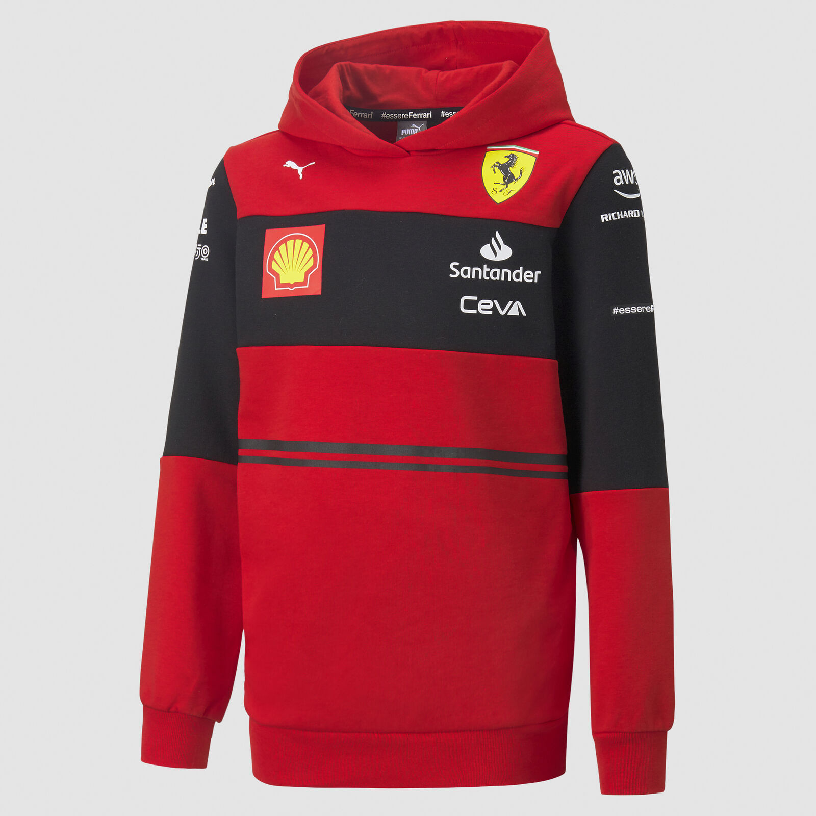 Kids 2022 Team Hoodie - Scuderia Ferrari | Fuel For Fans