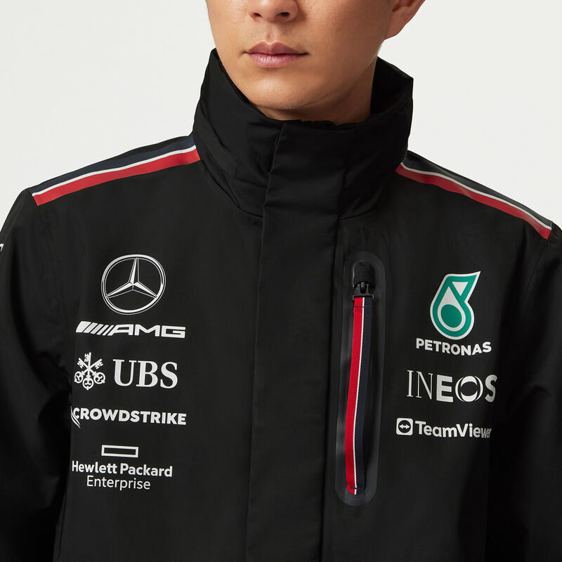 2023 Team Rain Jacket - Mercedes-AMG F1 | Fuel For Fans