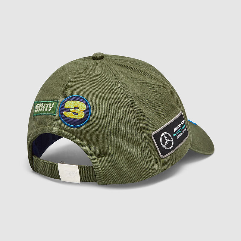 George Russell 'Vintage' Driver Cap - Mercedes-AMG F1 | Fuel For Fans