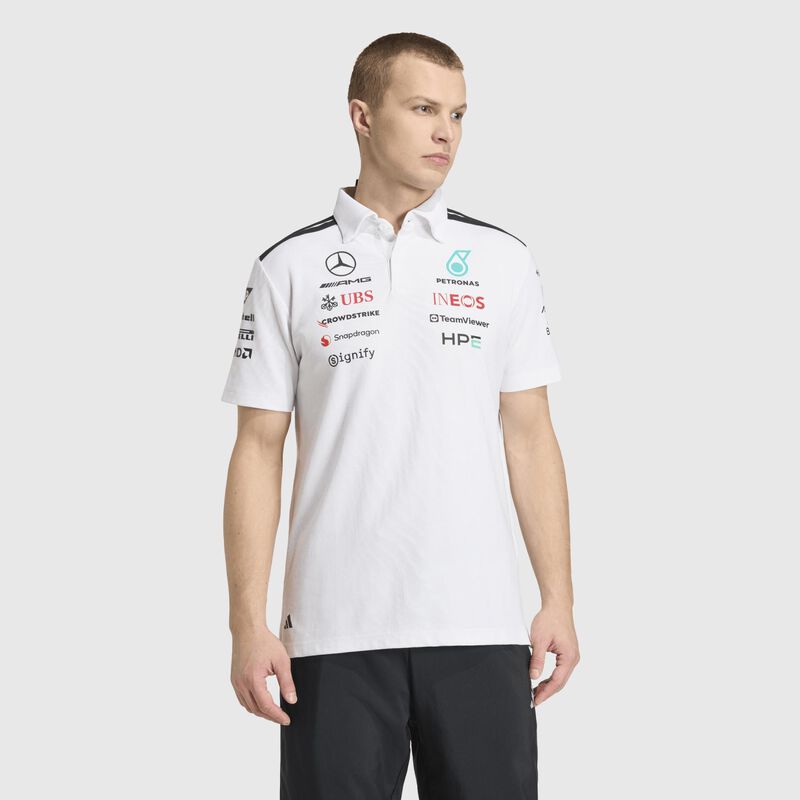 adidas 2026 Team Polo - Mercedes-AMG F1 | Fuel For Fans