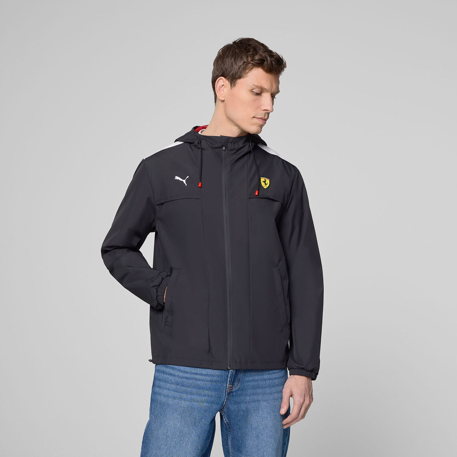 PUMA Rain Jacket - Scuderia Ferrari F1 | Fuel For Fans