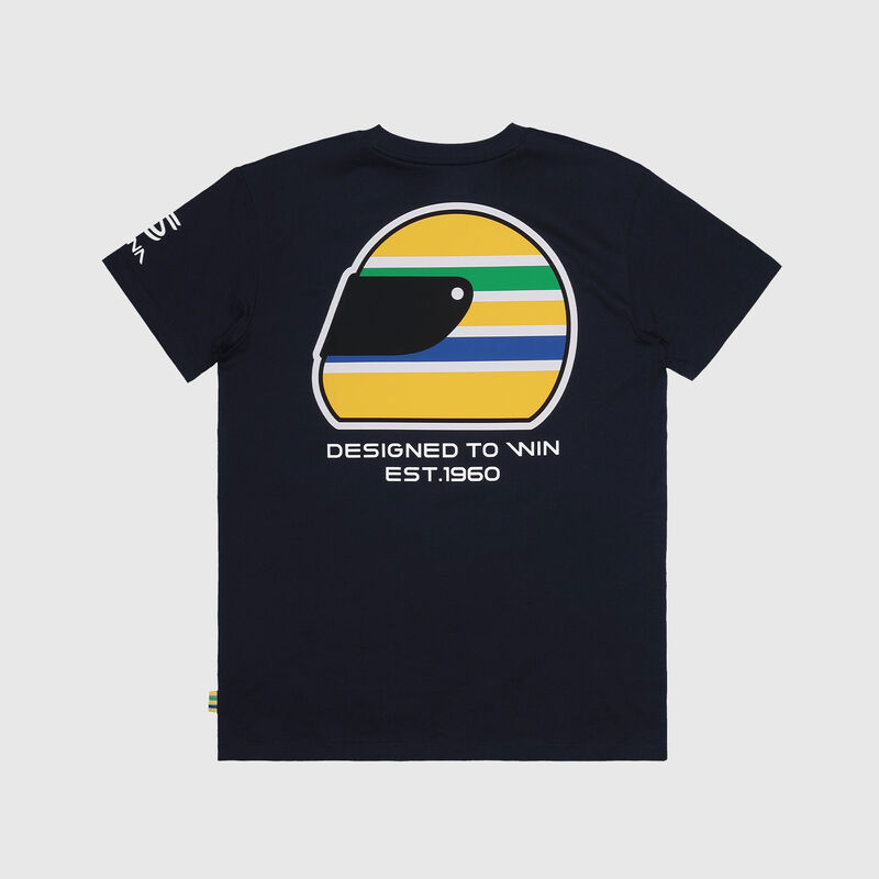 Helmet T-shirt - Ayrton Senna | Fuel For Fans