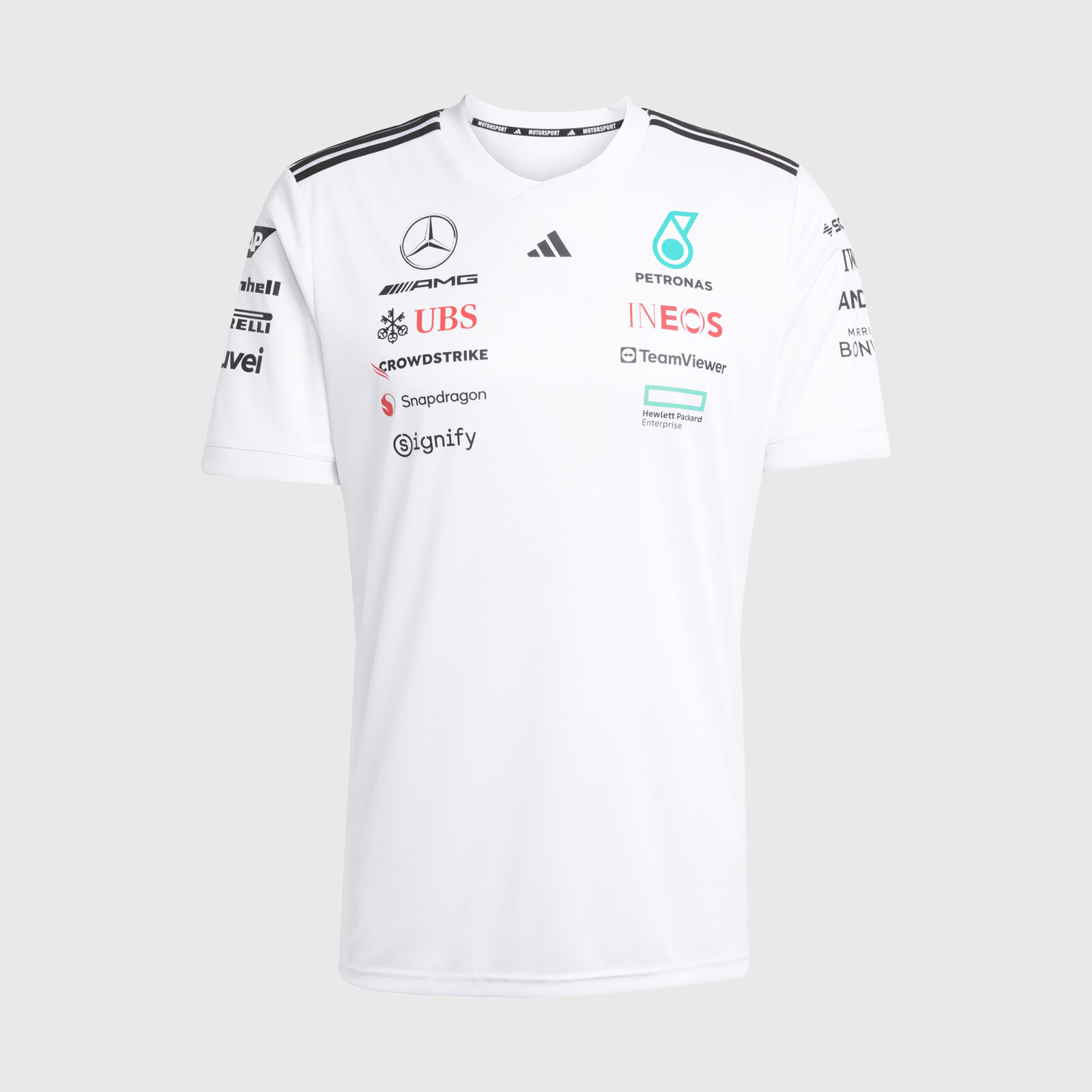 adidas 2025 Driver T-shirt - Mercedes-AMG F1 | Fuel For Fans