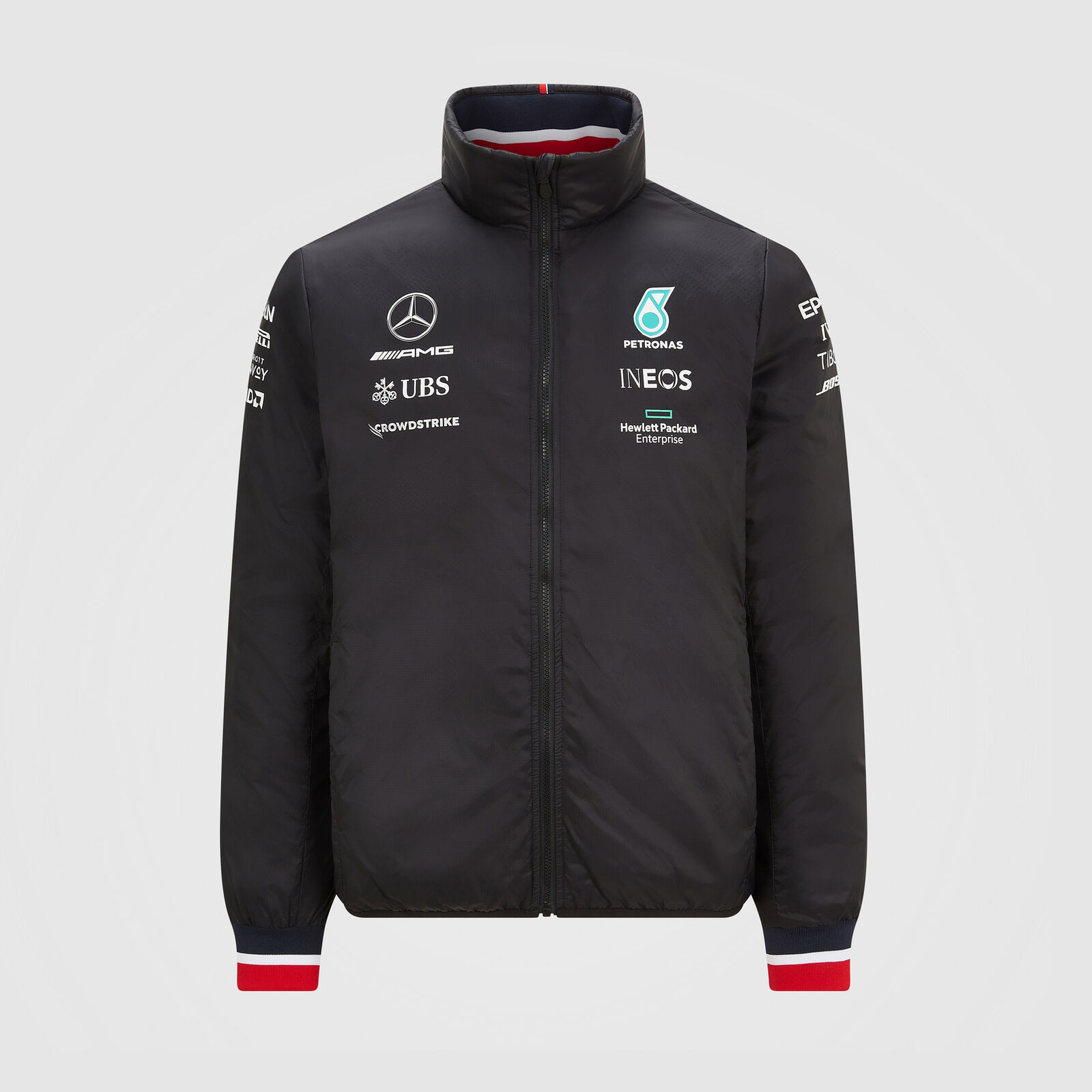 2021 Team Lightweight Padded Jacket - Mercedes-AMG F1 | Fuel For Fans