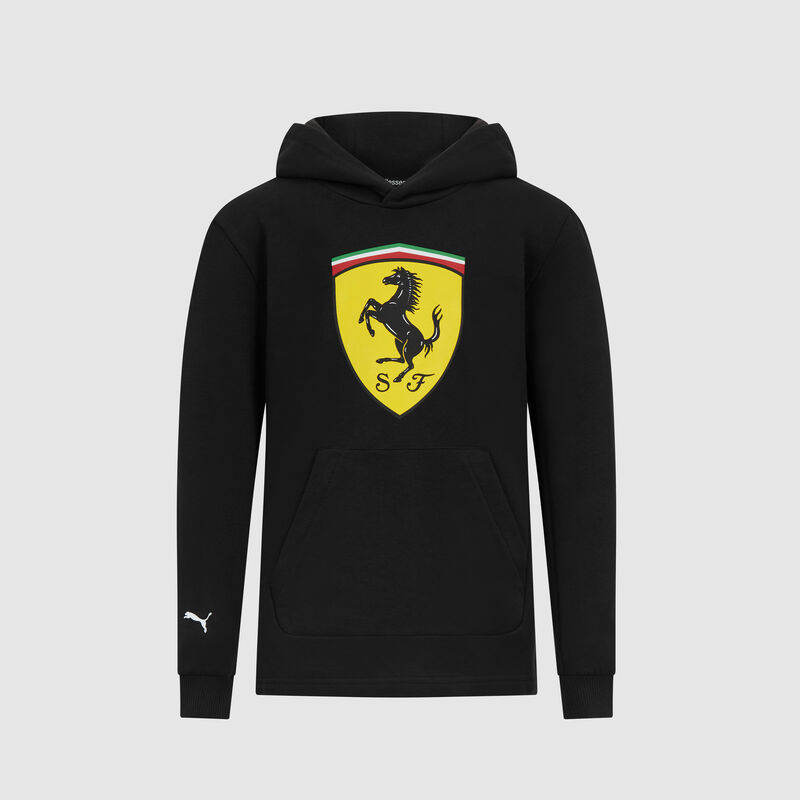 Sweat à capuche avec blason pour enfant - Scuderia Ferrari F1 | Fuel ...