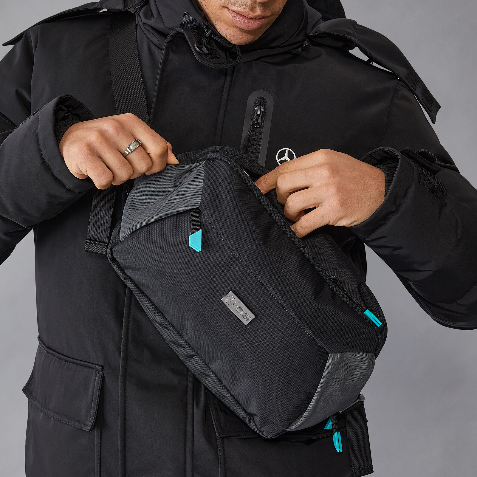 Cross Body Bag - Mercedes-AMG F1 | Fuel For Fans