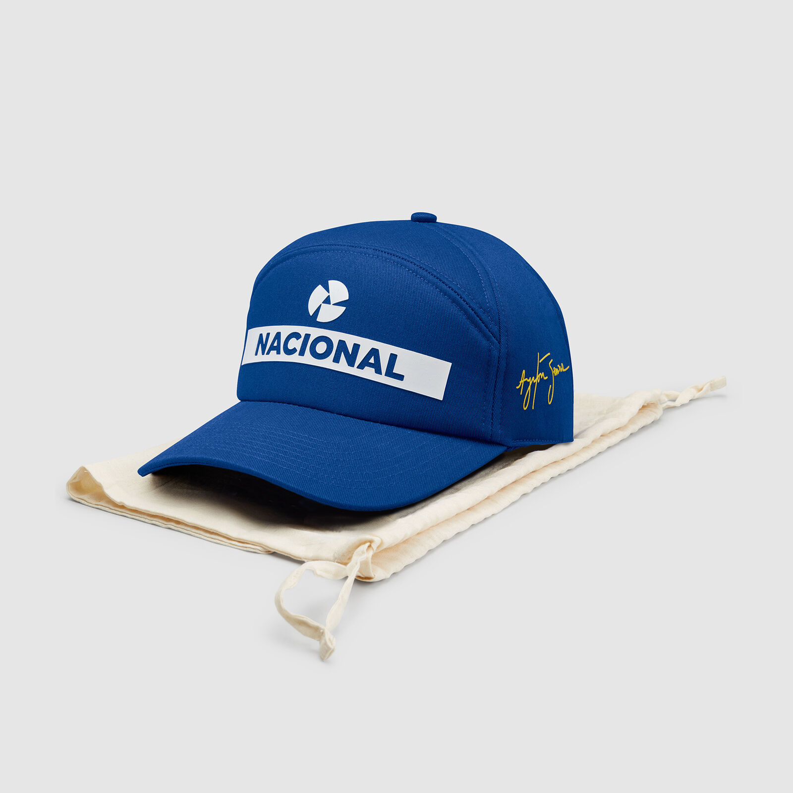 Replica Nacional Cap with Bag - Ayrton Senna | Fuel For Fans