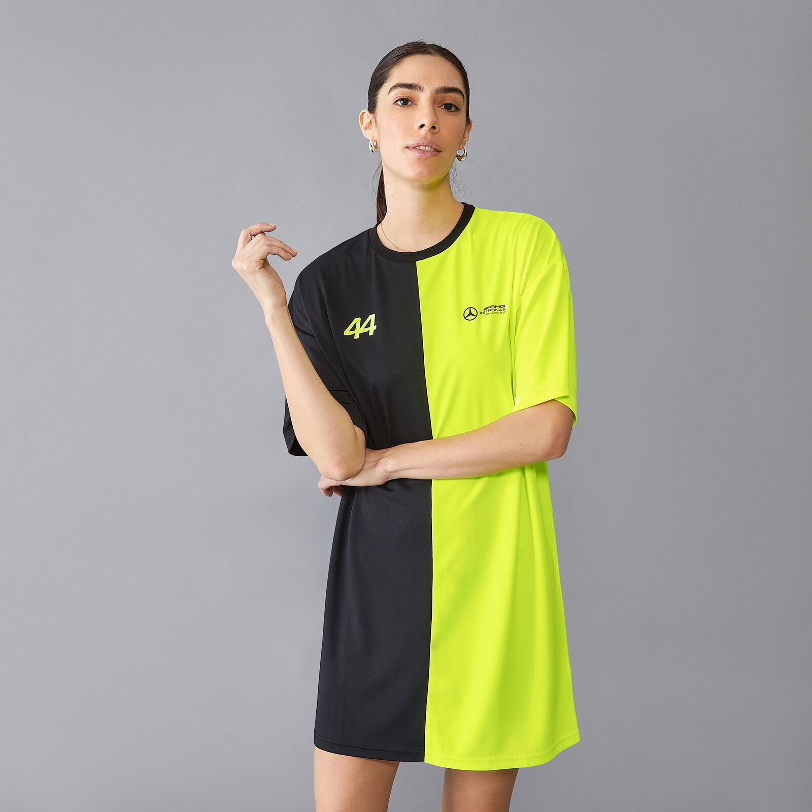 Women's Lewis Hamilton T-shirt Dress - Mercedes-AMG F1 | Fuel For Fans