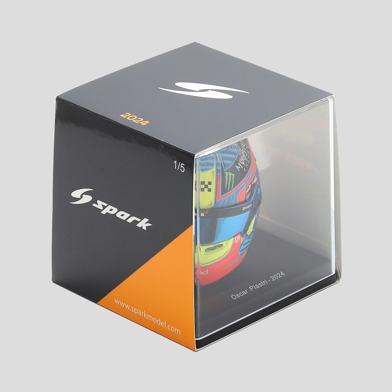 2024 Oscar Piastri 1:5 Scale Miniature Helmet - McLaren F1 | Fuel For Fans