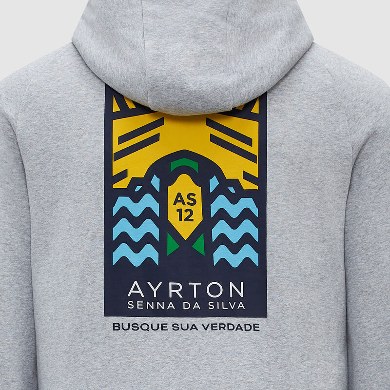 Graphic Hoodie - Ayrton Senna | Fuel For Fans