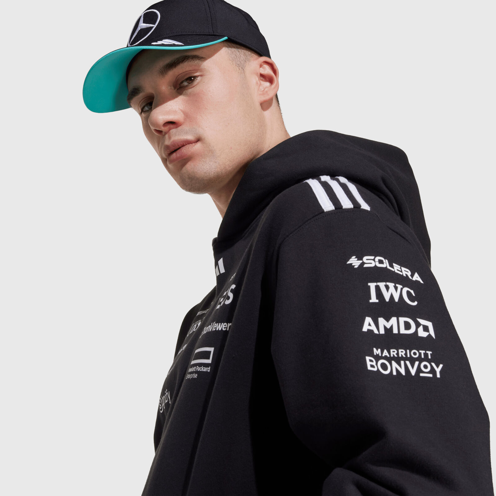adidas 2025 Team Hoodie - Mercedes-AMG F1 | Fuel For Fans