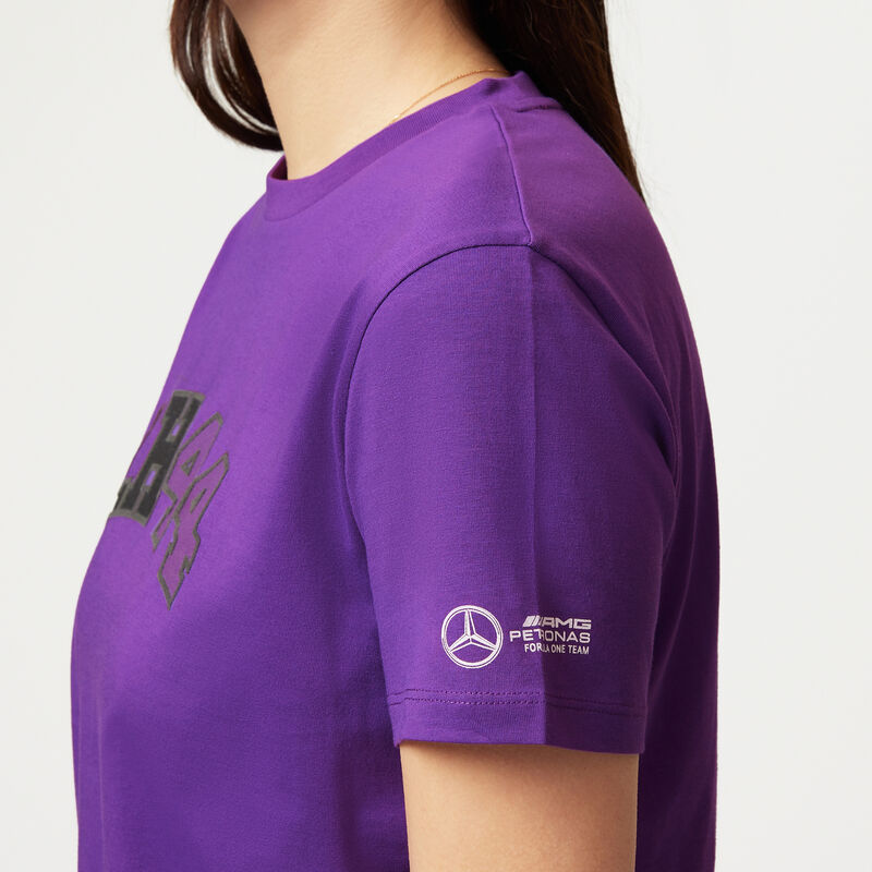 Women's Lewis Hamilton LH44 T-shirt - Mercedes-AMG F1 | Fuel For Fans