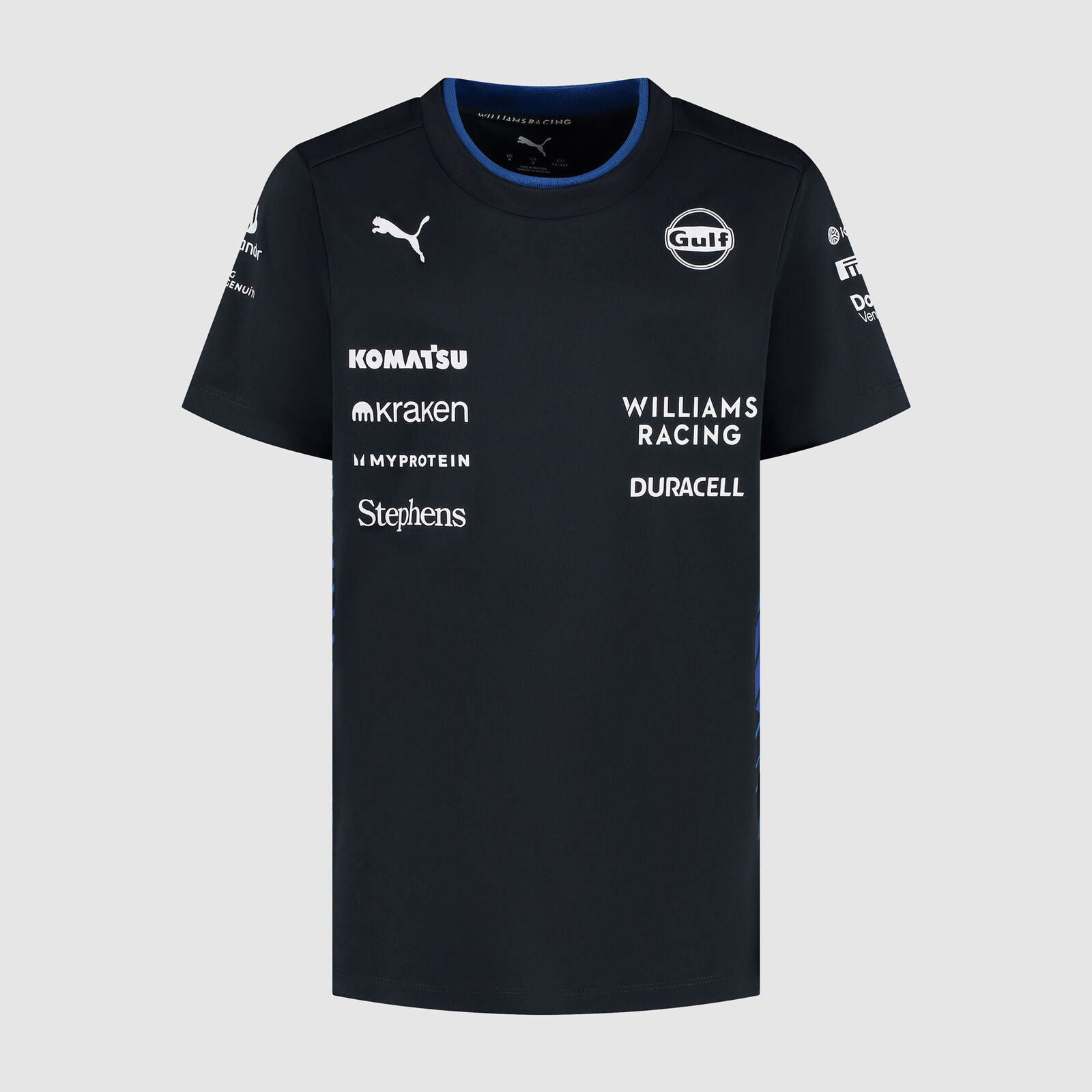 PUMA 2025 team-T-shirt voor kinderen - Williams Racing | Fuel For Fans