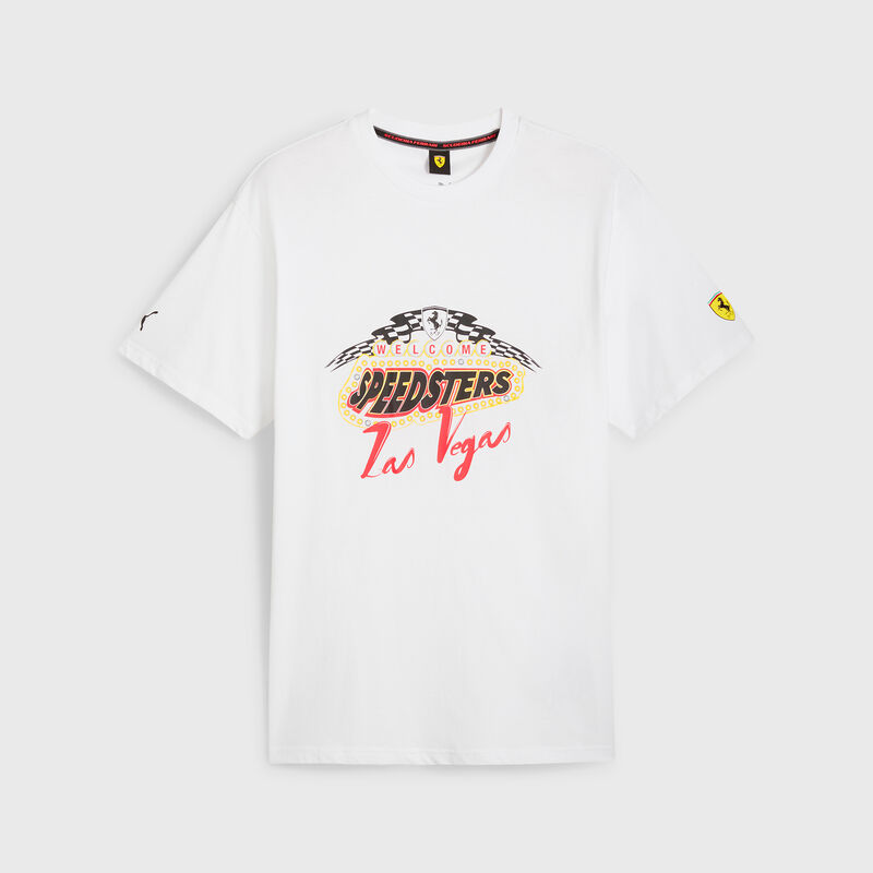 PUMA 2023 Las Vegas GP Garage Crew T-shirt - Scuderia Ferrari F1 | Fuel ...