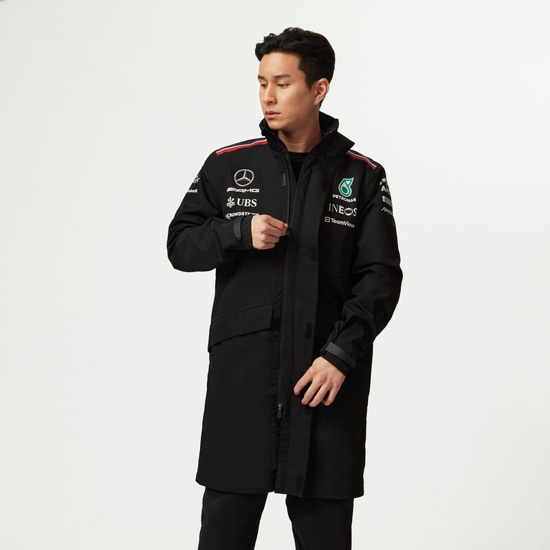 2023 Team Rain Jacket - Mercedes-AMG F1 | Fuel For Fans
