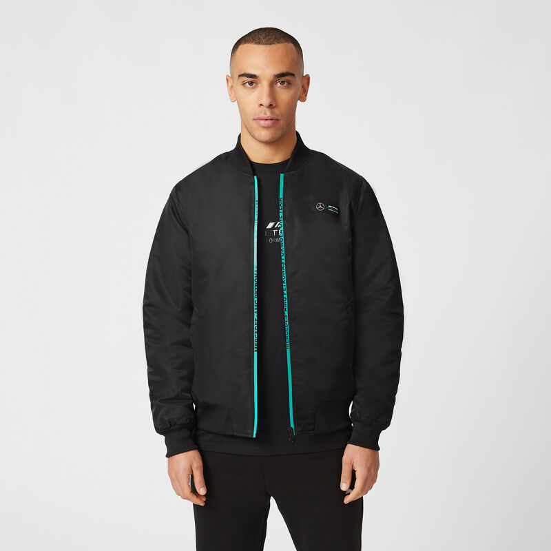 Lightweight Padded Bomber Jacket - Mercedes-AMG Petronas | Fuel For Fans
